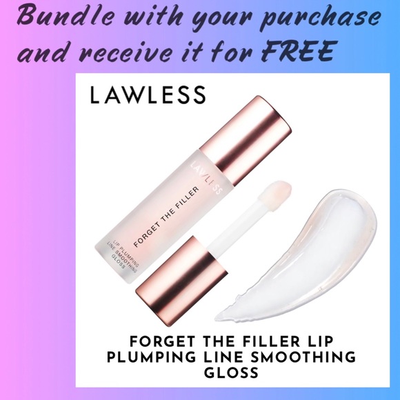 LAWLESS | Makeup | Lawless Lip Plumper Line Smoothing Gloss | Poshmark